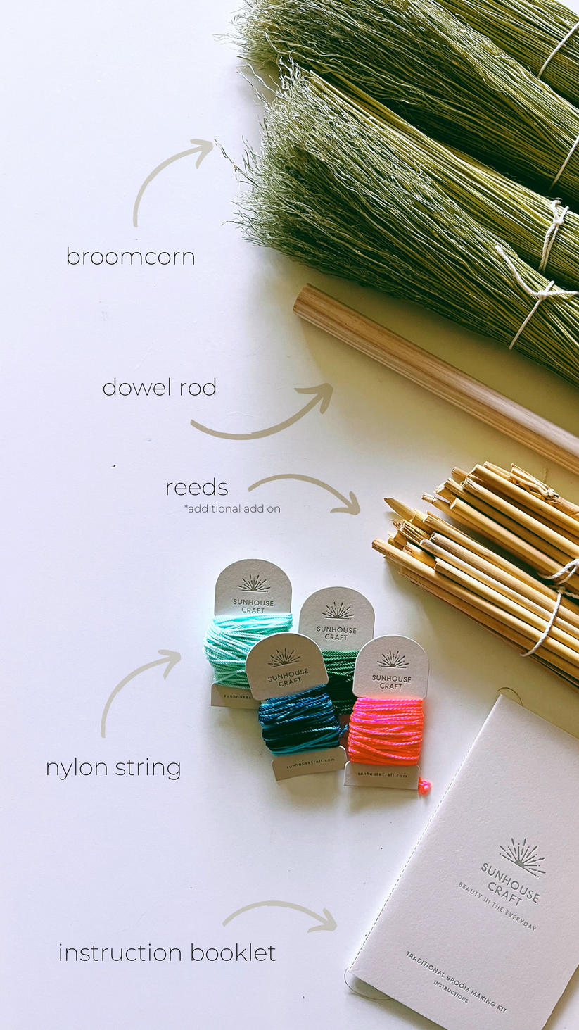 Broom Making Kit: Handbrooms! – Sunhouse Craft